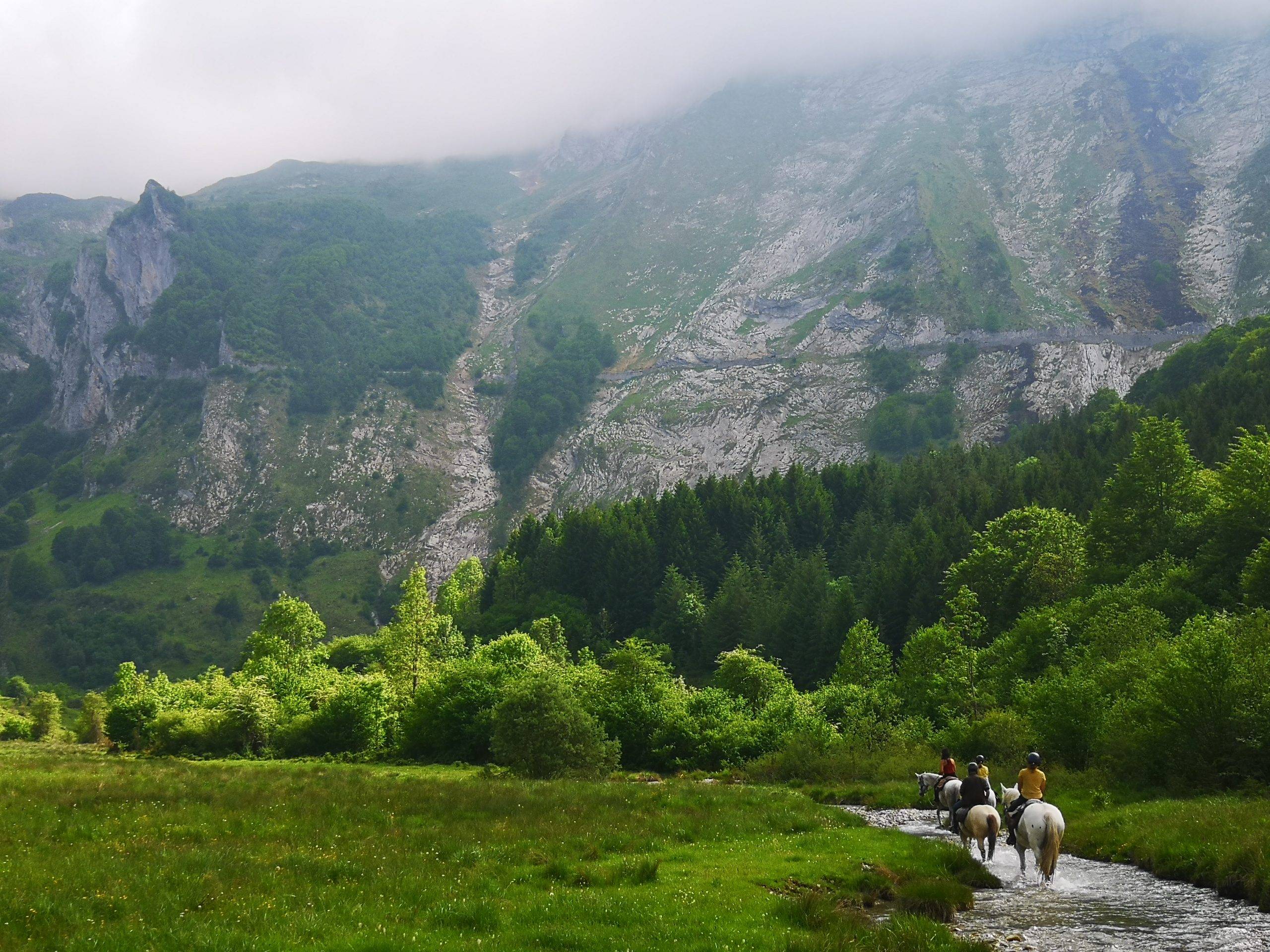 Randonnée à cheval au cirque du Litor - Val d'Azun